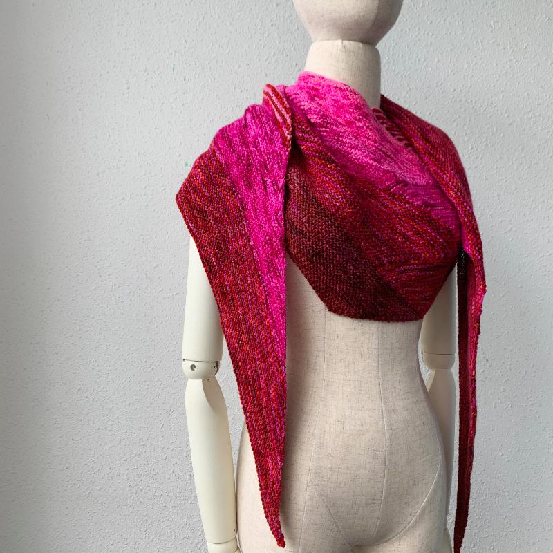 High Gloss Shawl Knitting Pattern – Infinite Twist