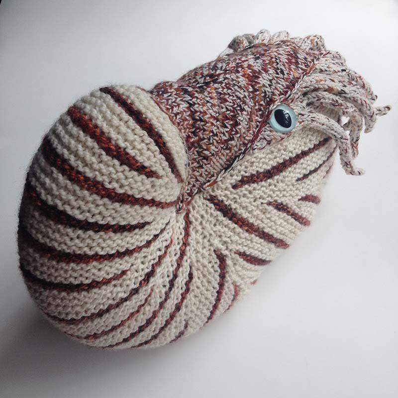 Horatio the Nautilus Knitting Pattern – Infinite Twist